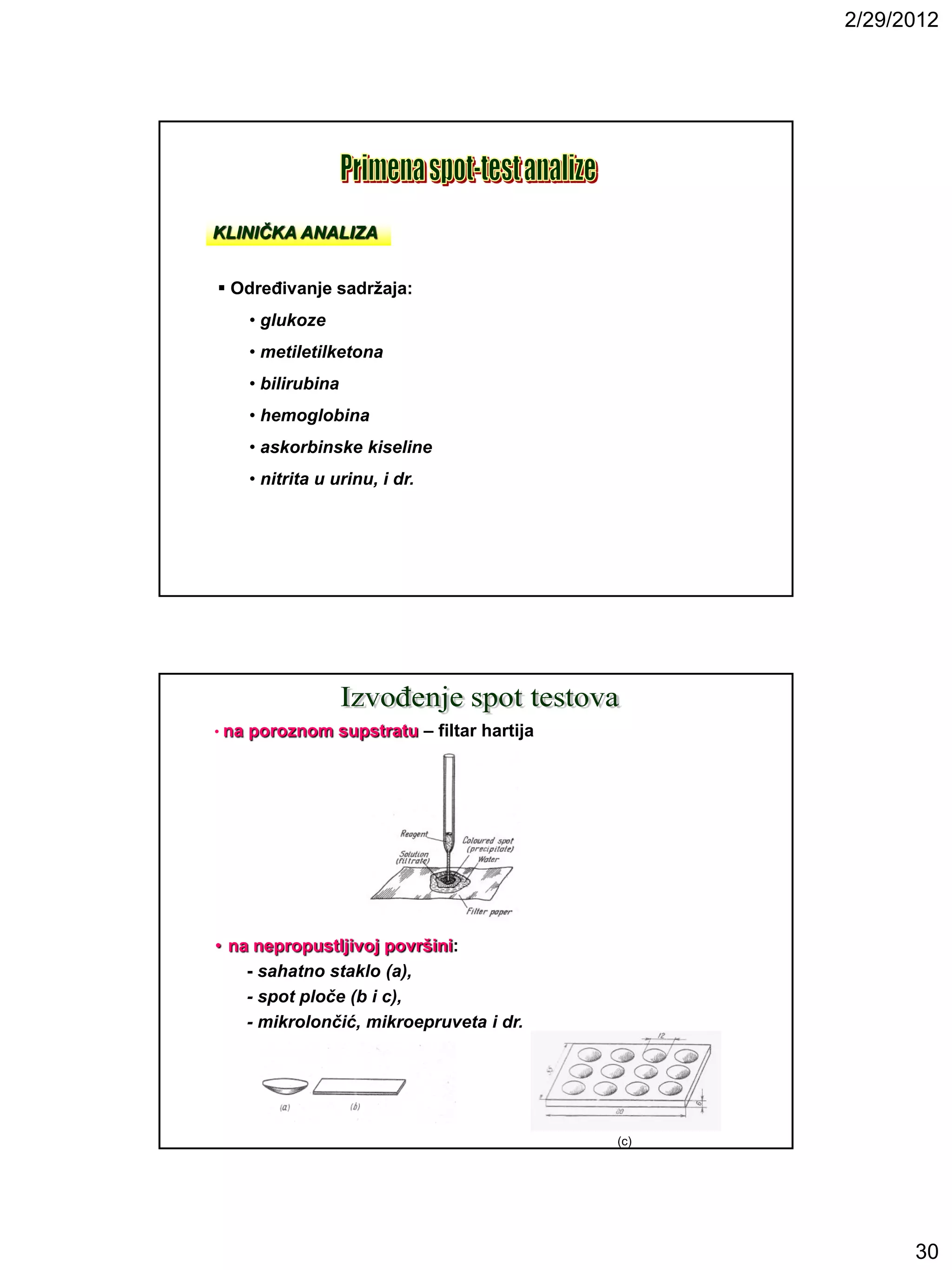 Prezentacija iz analiticka hemija - E.Lončar, Lj. Kolarov, R.Malbaša | PDF