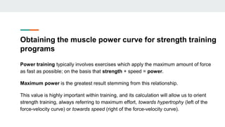 TECHNOLOGY IN THE EVALUATION OF MUSCLE STRENGTH AND POWER | PPT