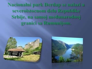 Prezentacija Djerdap | PPTX