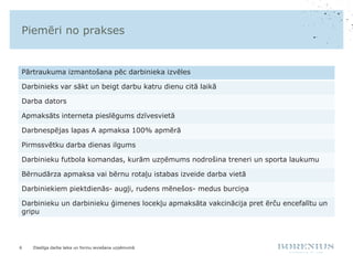 Elastīga darba laika un formu ieviešana uzņēmumā | PDF
