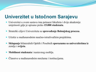Prezentacija Saobraćajnog fakulteta u Doboju - Doc dr Marko Subotić | PDF