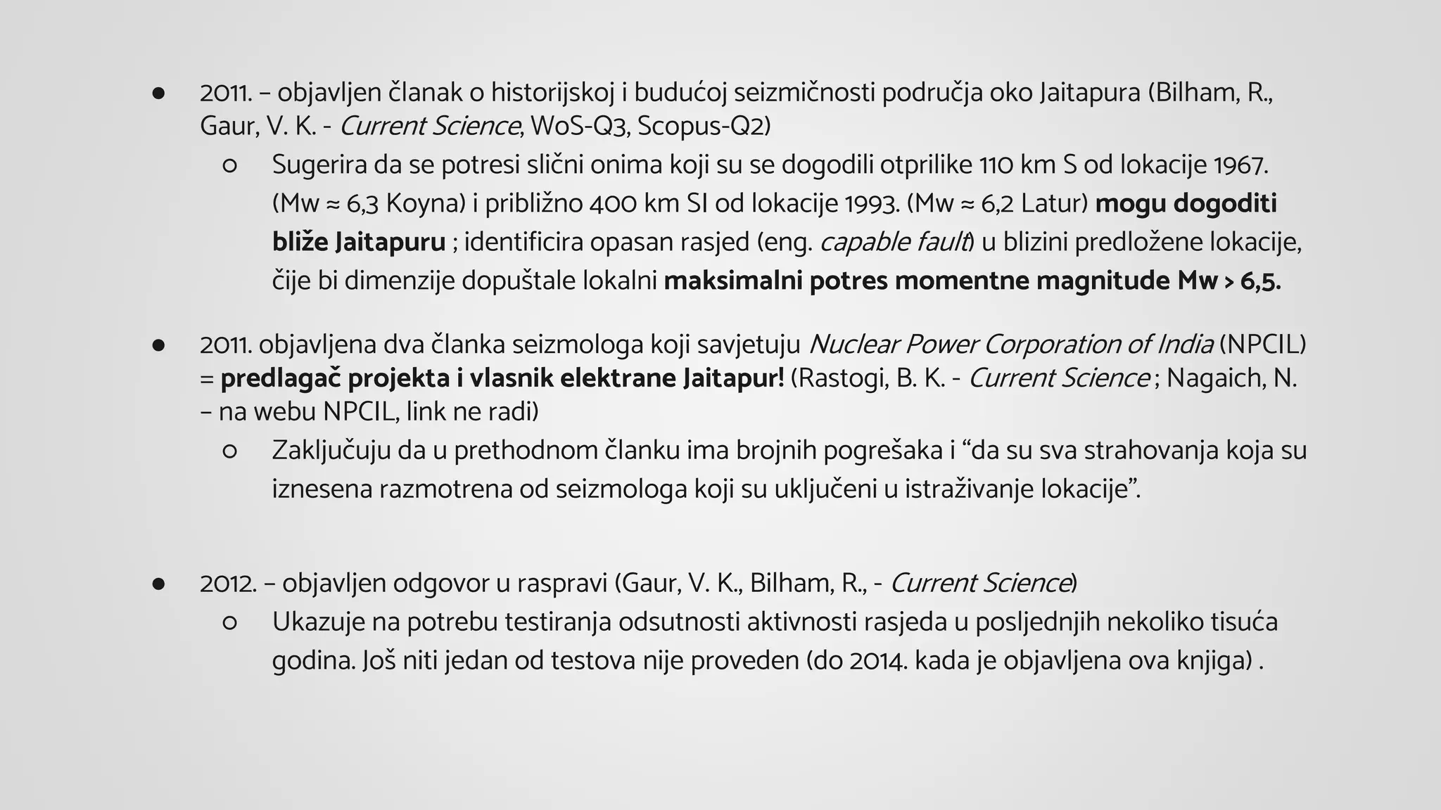 Etika maksimalne magnitude potresa | PPT