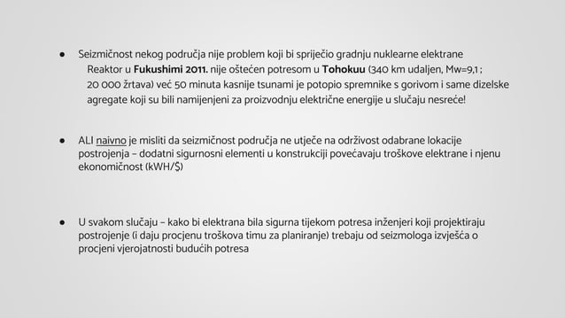 Etika maksimalne magnitude potresa | PPT