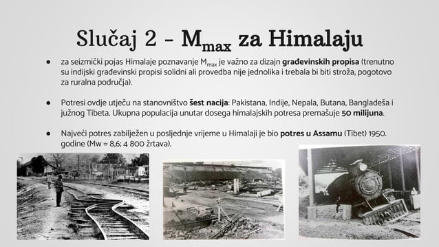Etika maksimalne magnitude potresa | PPT