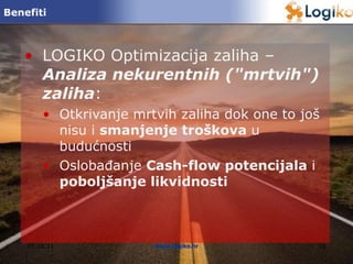 Prezentacija kako smanjiti zalihe kroz navision | PPT