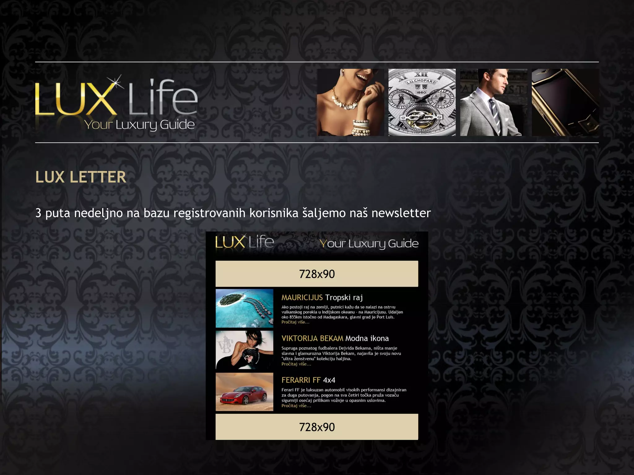 Lux Life Portal - Media Kit | PDF