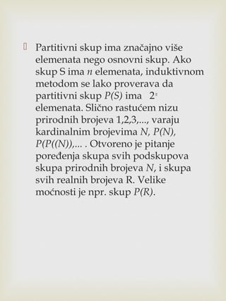 Skupovi. Skupovi brojeva | PPT