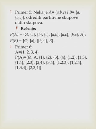 Skupovi. Skupovi brojeva | PPT