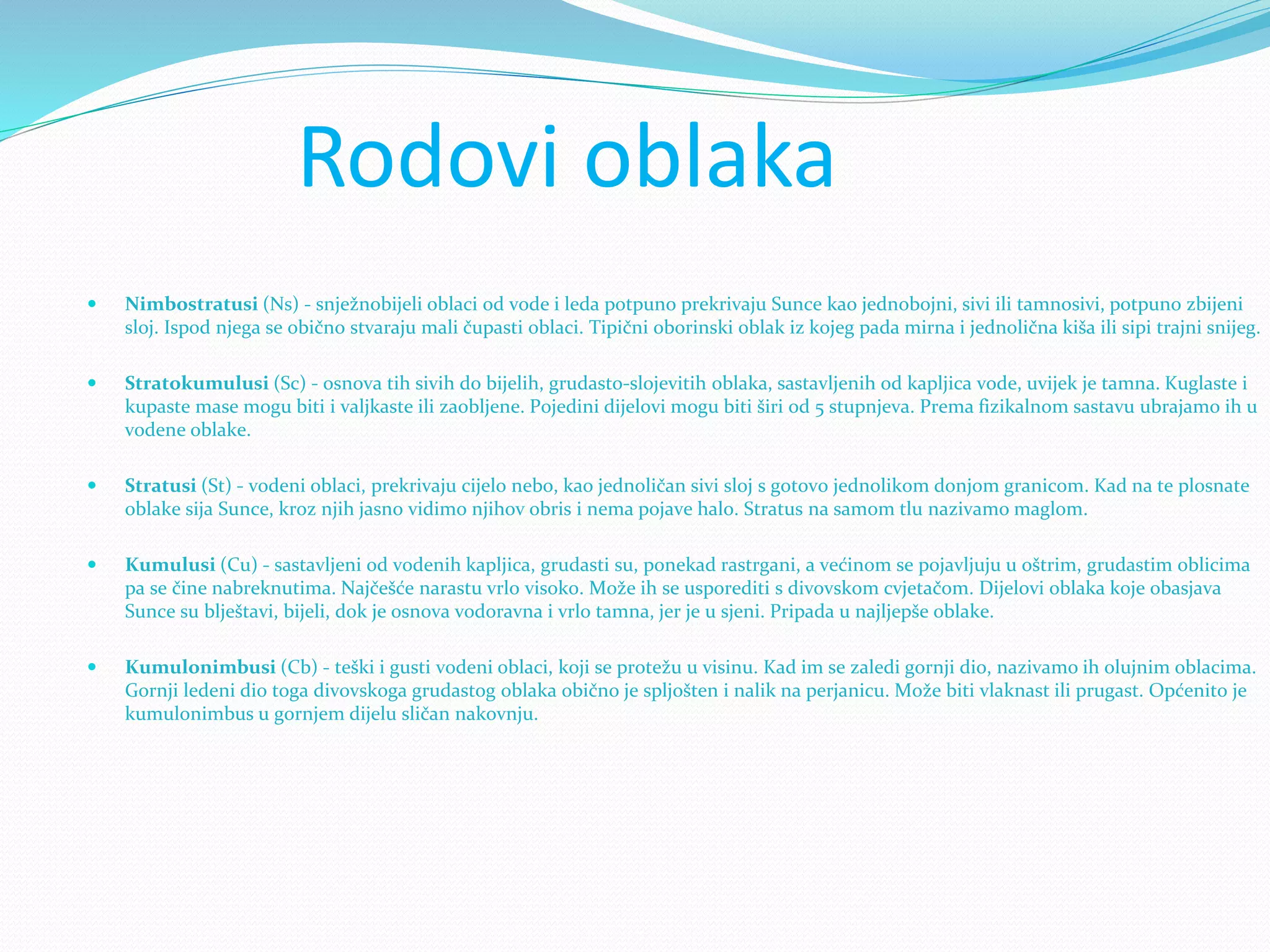 Prezentacija oblaci | PPTX