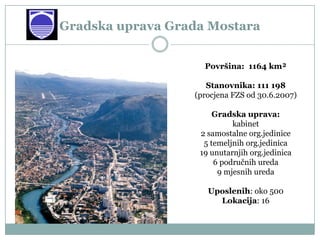Grad Mostar - pogled iznutra | PPT