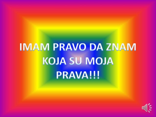 Prezentacija ucenika skole o pravima deteta OS Jovan Jovanovic Zmaj ...