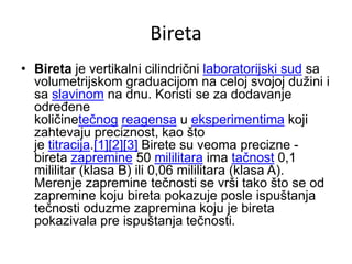 Pipeta i bireta | PPT