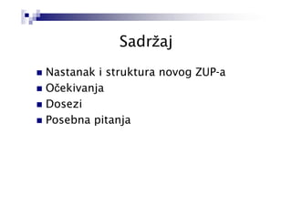 Prezentacija zup dulabic 260309 | PDF