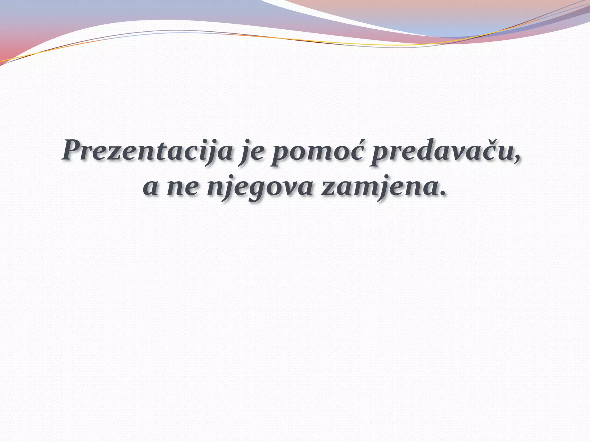 Prezentacije i prezentiranje | PPTX