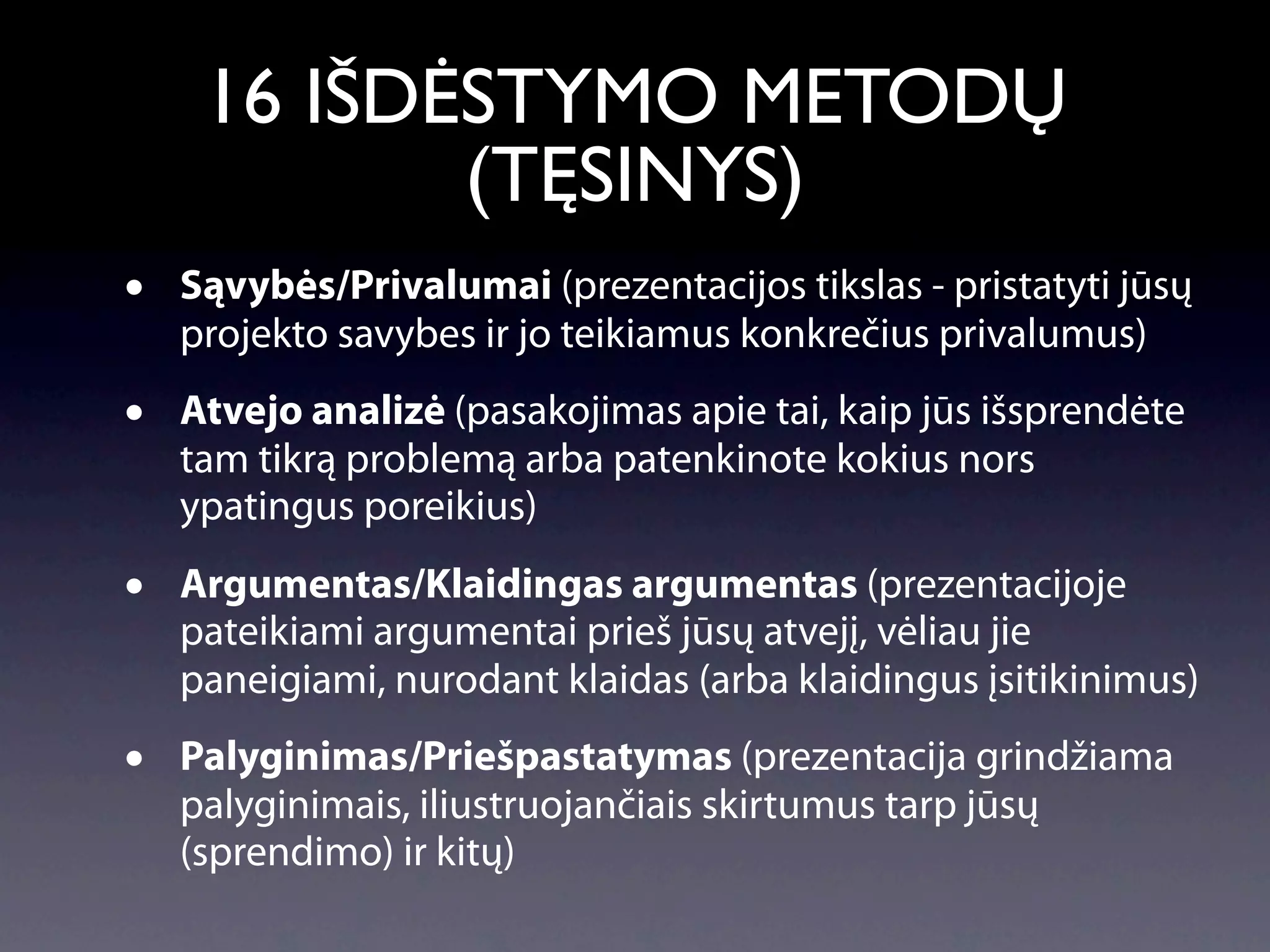Prezentacijos menas | PDF