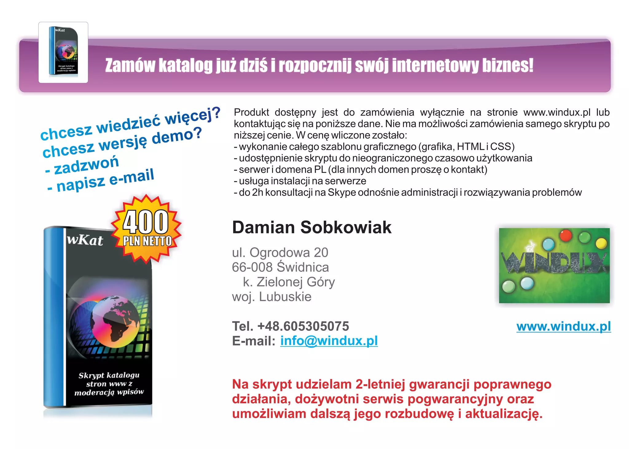 wKat - katalog stron internetowych z moderacją | PDF | Marketing and ...