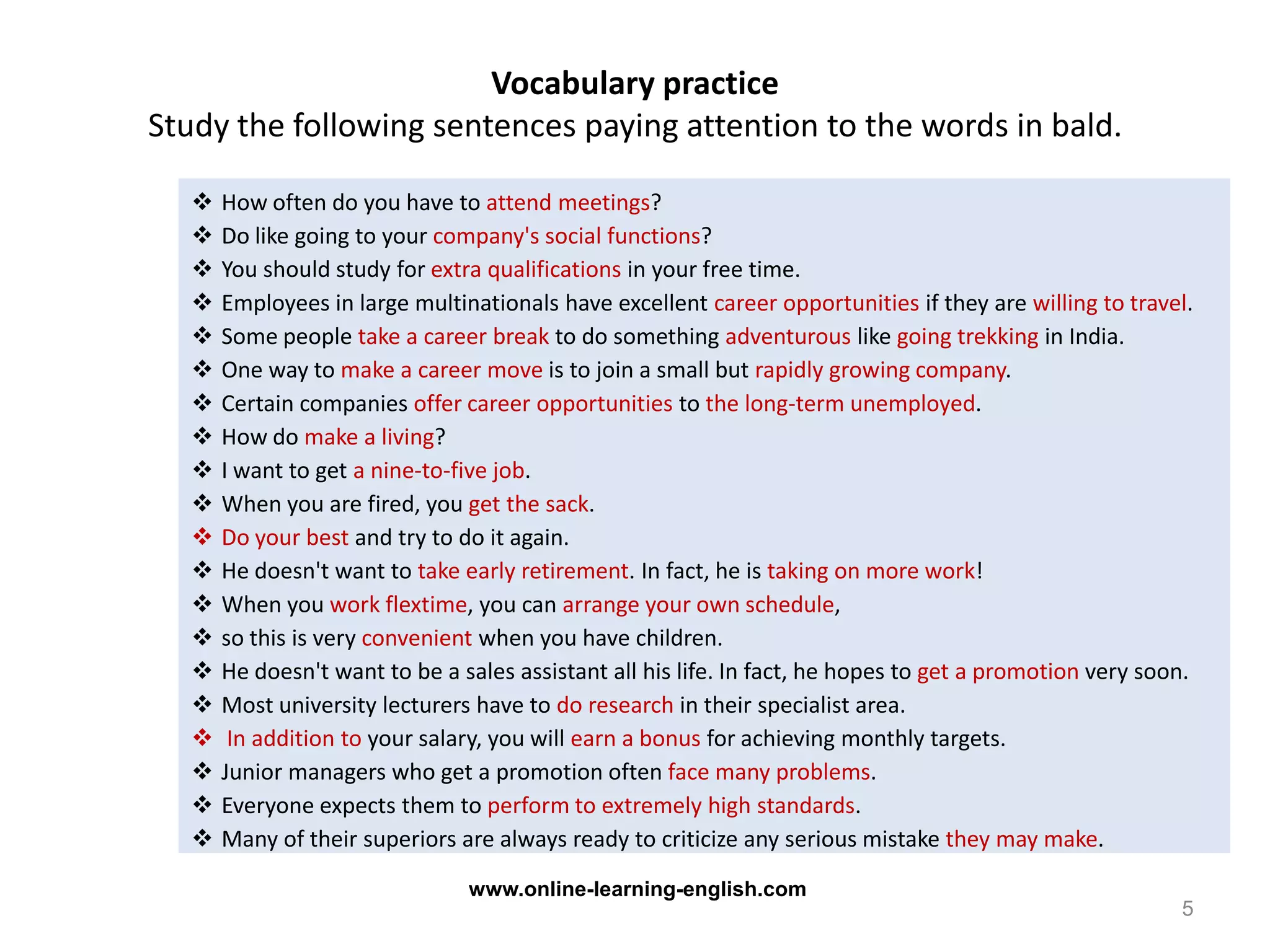 Business English - pre-intermediate level / meeting 01 | PPT