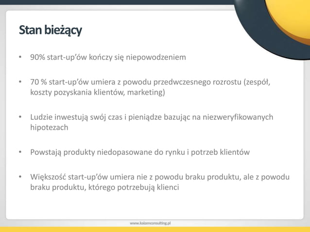 Lean Canvas - Biznes plan na jednej kartce papieru | PPT