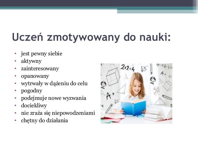 Prezentacja - Motywacja uczniów do nauki