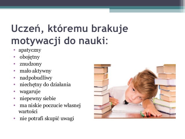 Prezentacja - Motywacja uczniów do nauki