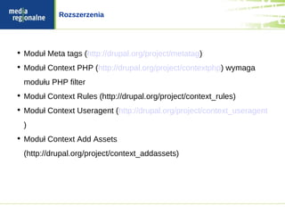 Drupal Context - Agnieszka Cupek | PDF | Technology & Computing