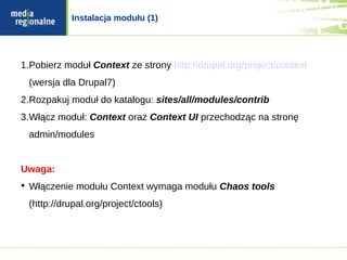 Drupal Context - Agnieszka Cupek | PDF | Technology & Computing