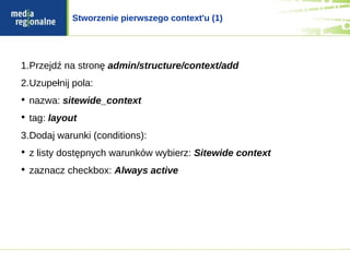 Drupal Context - Agnieszka Cupek | PDF | Technology & Computing