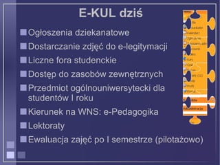 Prezentacja e-Kul | PPT