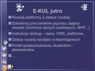 Prezentacja e-Kul | PPT