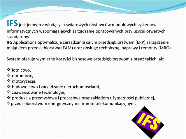 Prezentacja Ifs | PPT