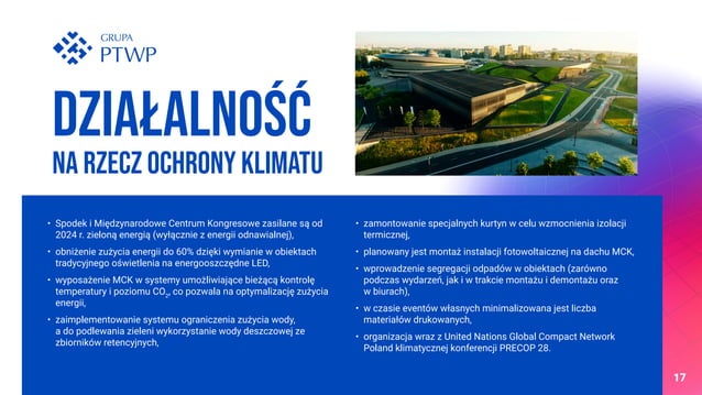 Grupa PTWP - prezentacja inwestorska 2024 | PPT