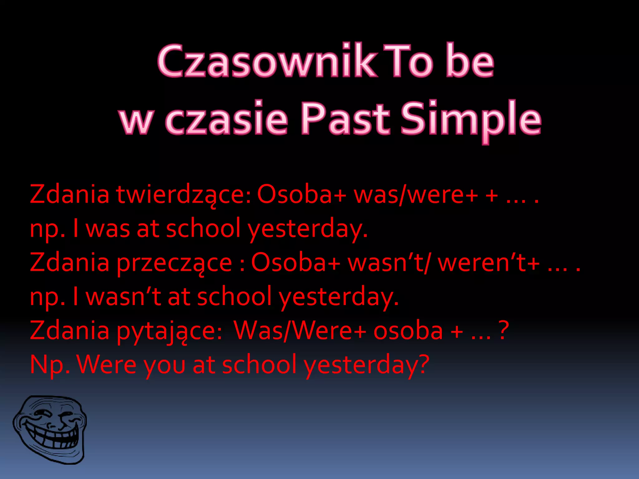 Past Simple tense | PPTX