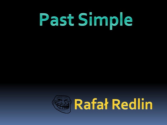 Past Simple tense | PPTX | Food & Drink