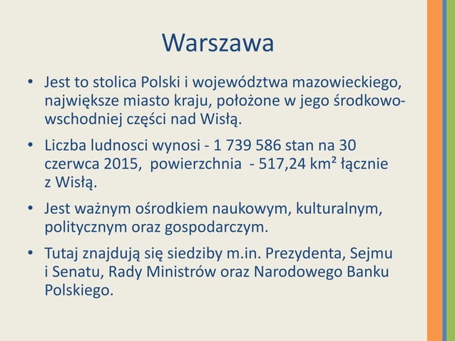 Prezentacja - stolice państw Europy | PPTX