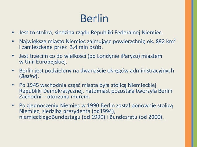 Prezentacja - stolice państw Europy | PPTX
