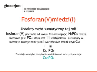 nazewnictwo soli | PPT