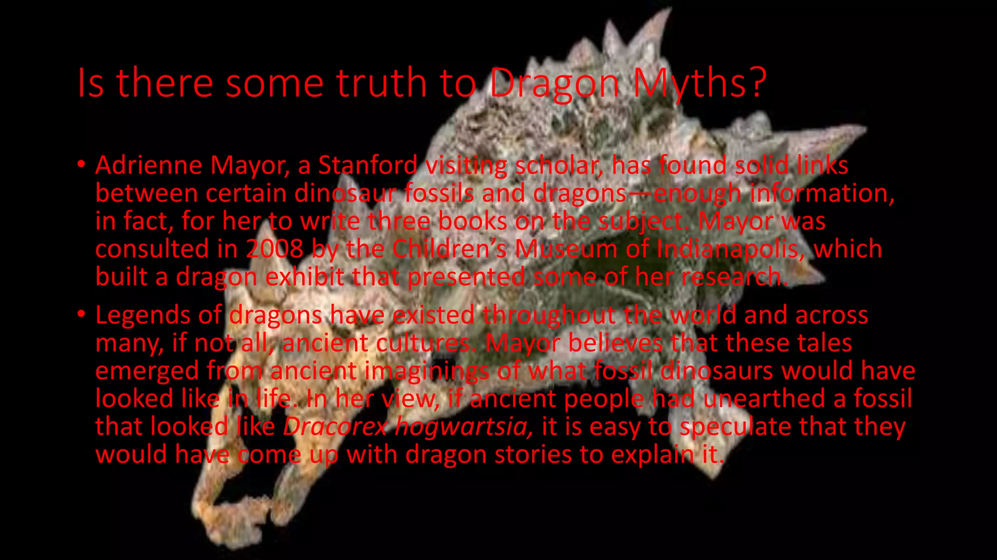 Are Dragons Real? | PPTX