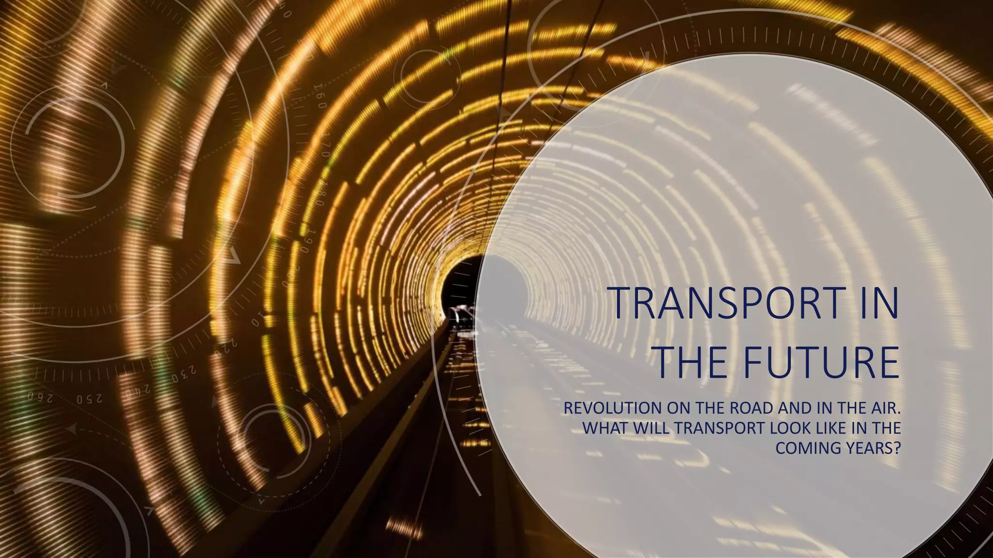Transport in the future | PPTX