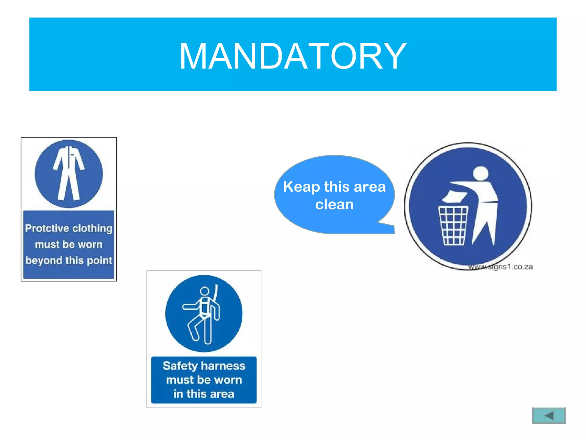 Safety at workplace - signs. | PPT