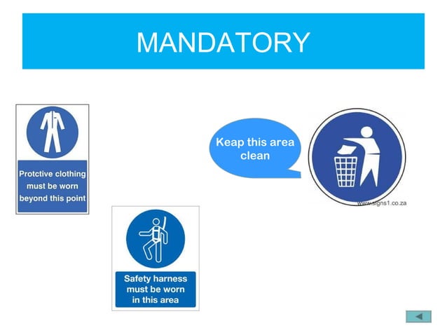 Safety at workplace - signs. | PPT | First Aid | Injuries