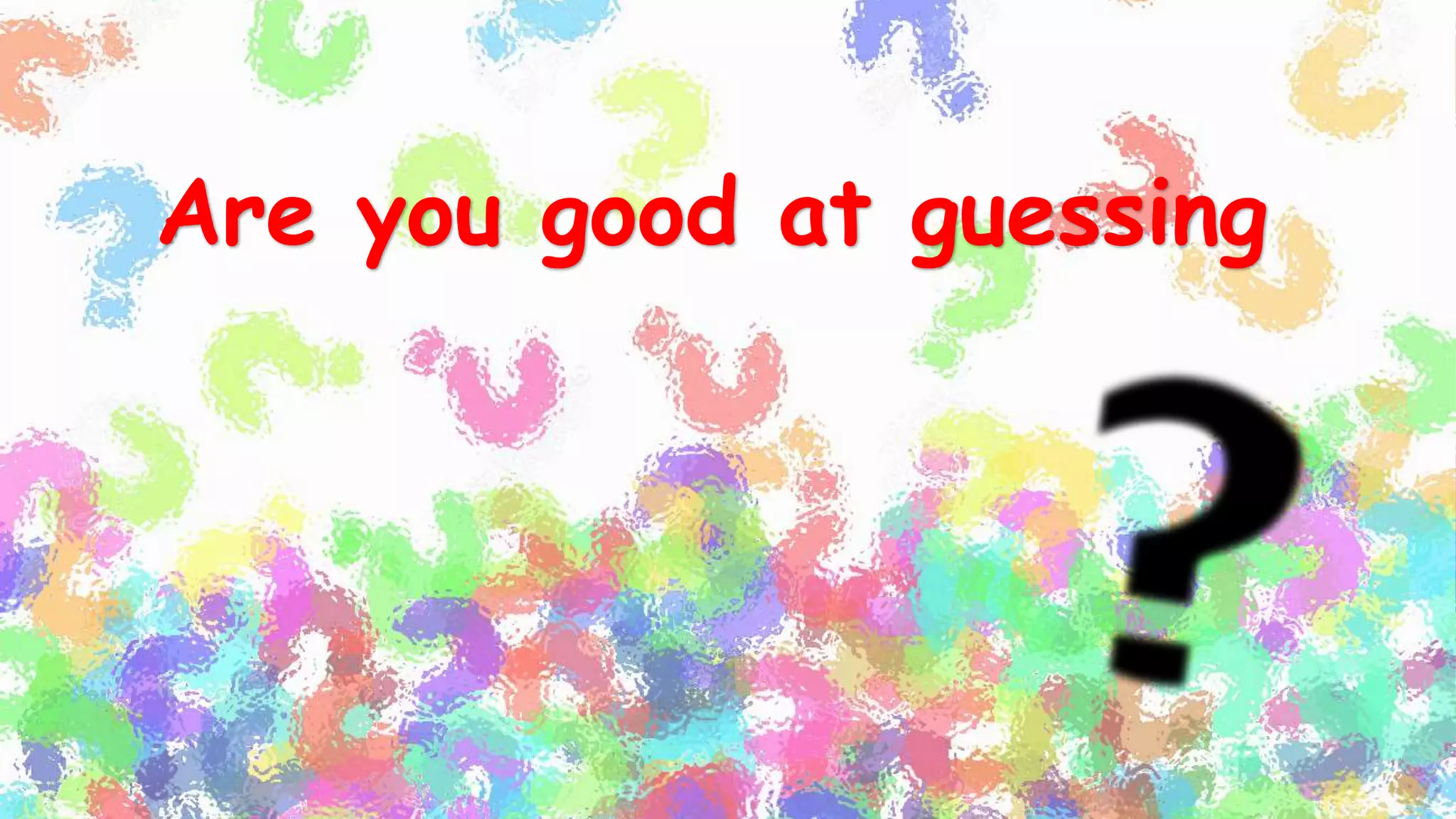 Can you guess the animal? | PPTX