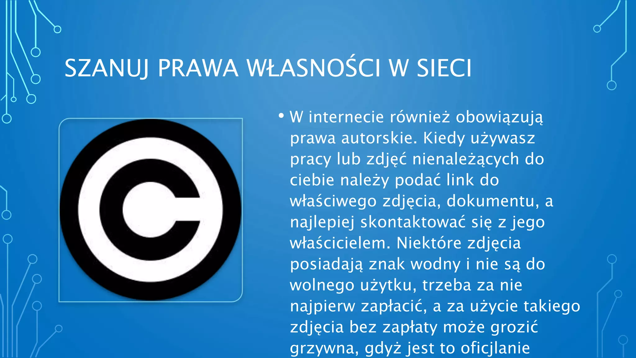 Bezpieczeństwo w Internecie | PPTX