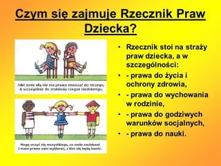 Prezentacja kl. 3bg - Prawa dziecka | PPT