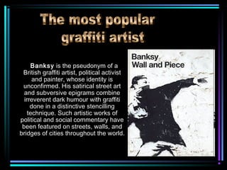 banksy and graffiti 3 d | PPT