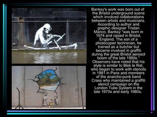banksy and graffiti 3 d | PPT
