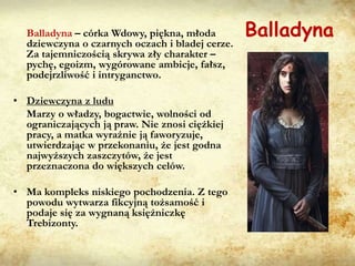 Prezentacja Balladyna | PPT