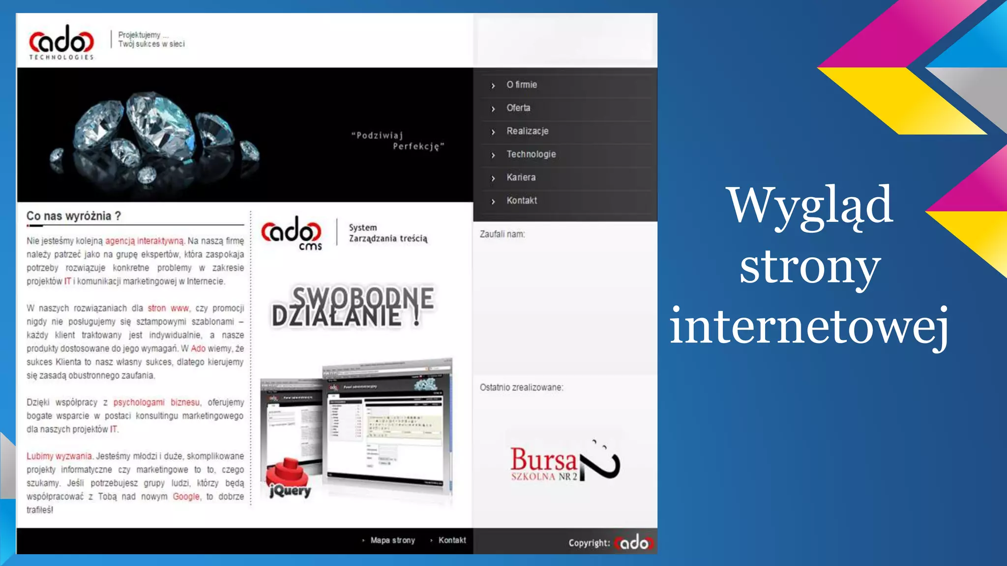 Kultura organizacyjna Ado Technologies | PPTX