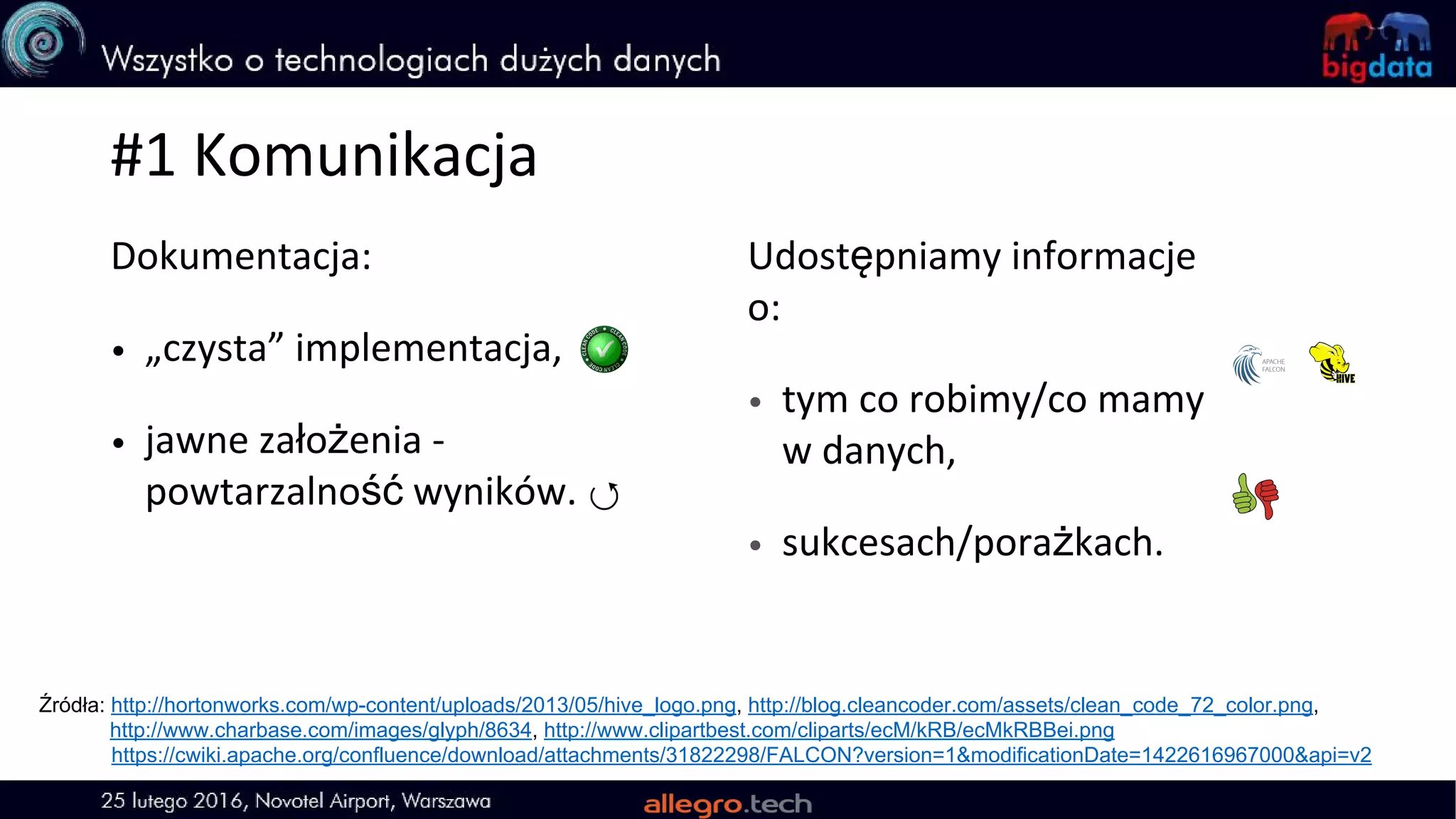 Prezentacja z Big Data Tech 2016: Machine Learning vs Big Data | PDF
