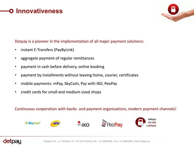 dotpay presentation | PPT