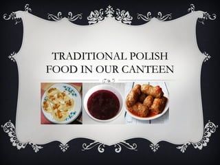 Week at the school canteen by Klaudia Ziętek | PPT